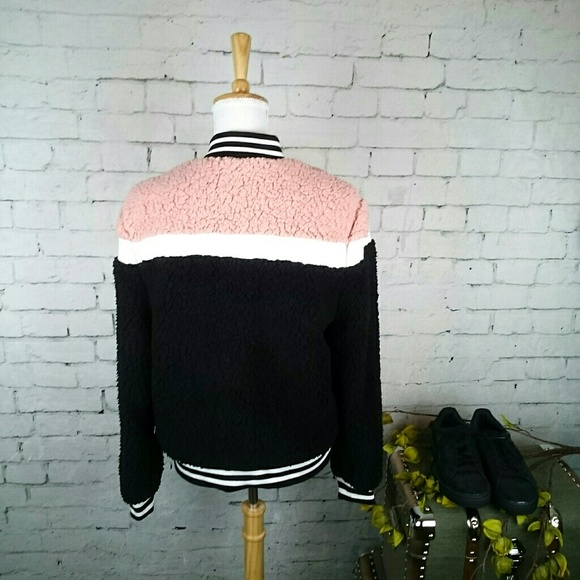 Angel Kiss | Jackets & Coats | Nwt Angel Kiss Cozy And Fluffy Bomber ...